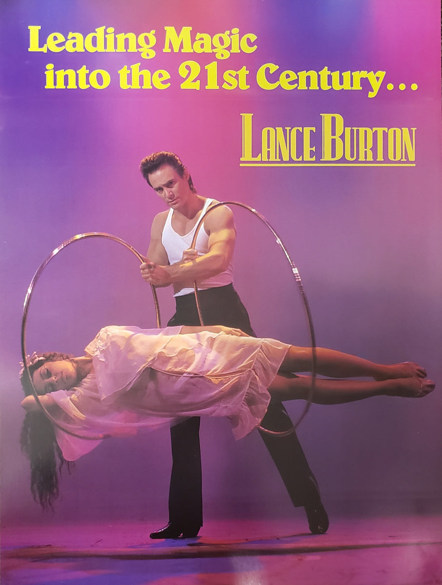 Lance Burton 21st Century Poster – Show-Go Gear